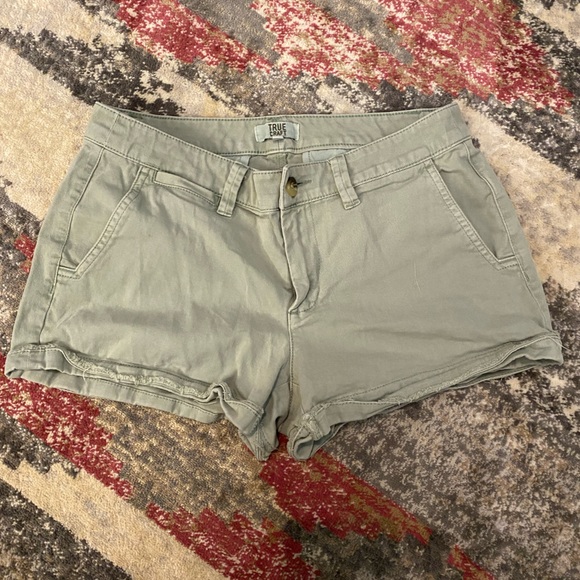 True Craft | Shorts | True Craft Size 7 Sage Denim Shorts | Poshmark